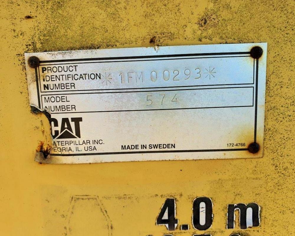 CAT 574 - Lucas Machinery